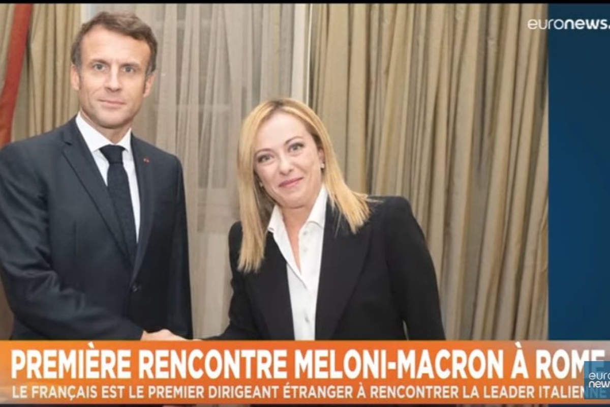 Première rencontre Meloni-Macron et les autres infos du jour