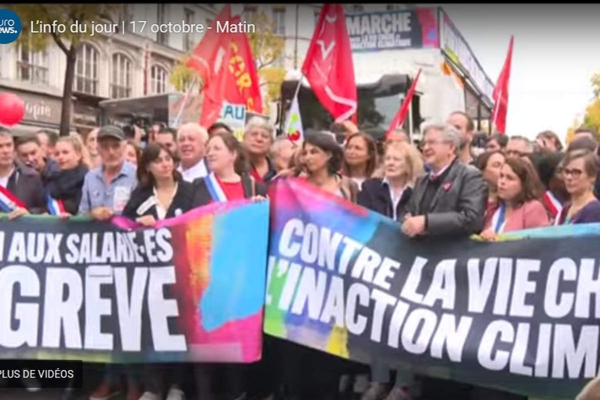 Paris : défilé pour le pouvoir d'achat et les autres infos du jour