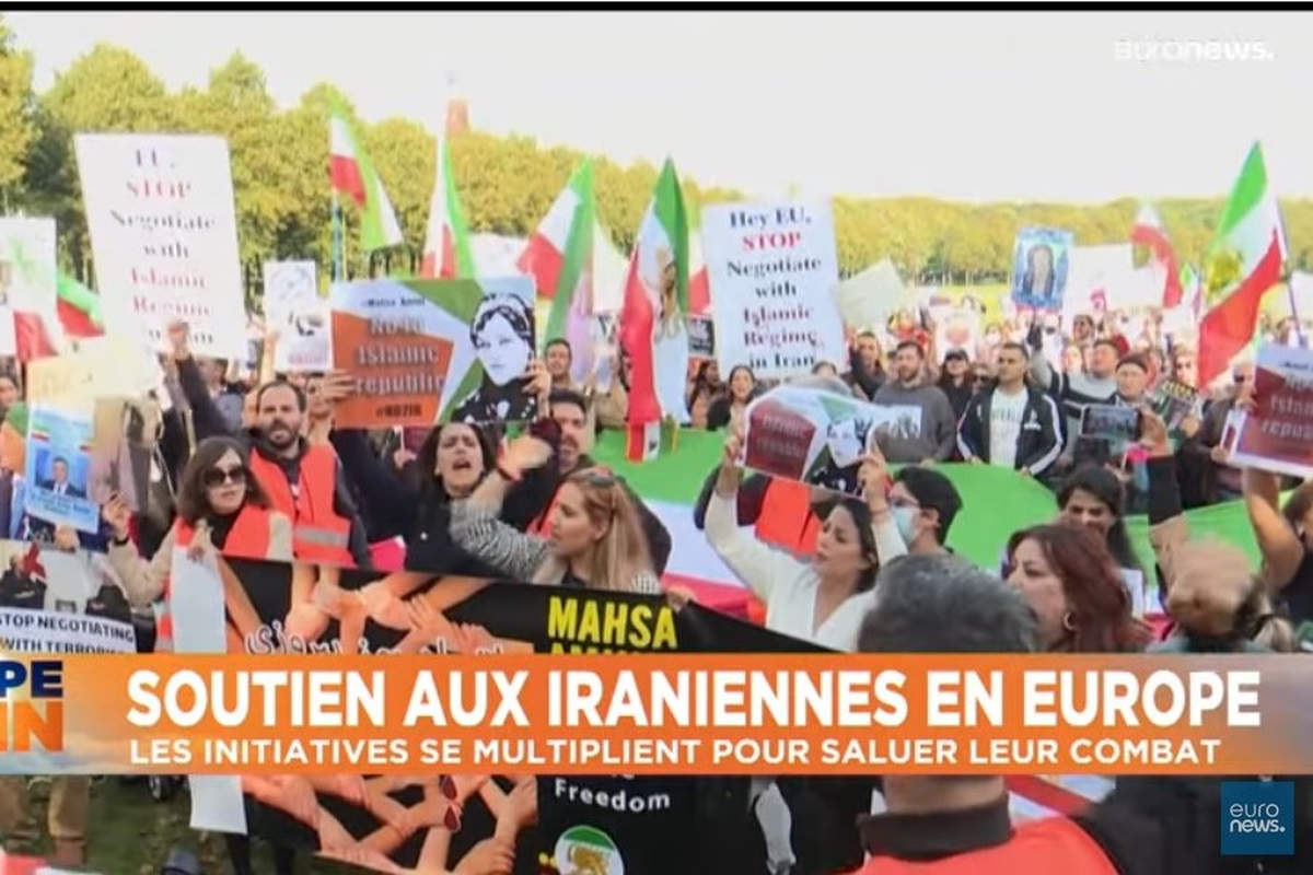 Soutien aux iraniennes dans toute l'Europe et les autres infos du jour