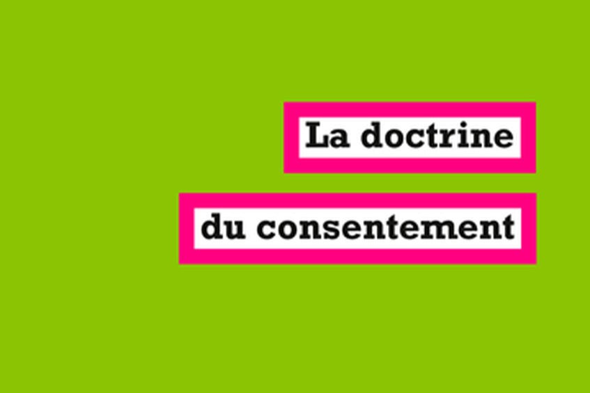 Clara Serra : "La doctrine du consentement"