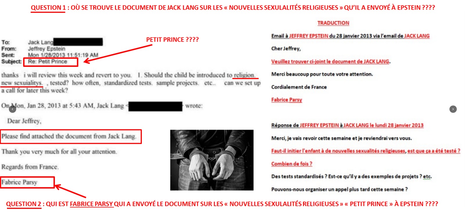 Affaire Jeffrey Epstein : que révèlent les documents déclassifiés